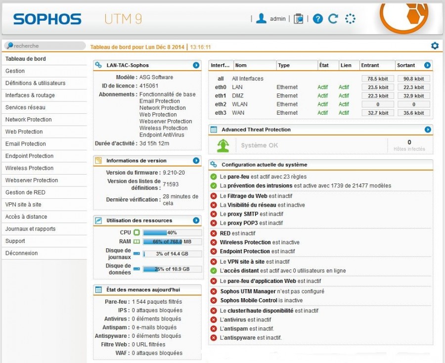 Installation & Migration Sophos – Thor&Co